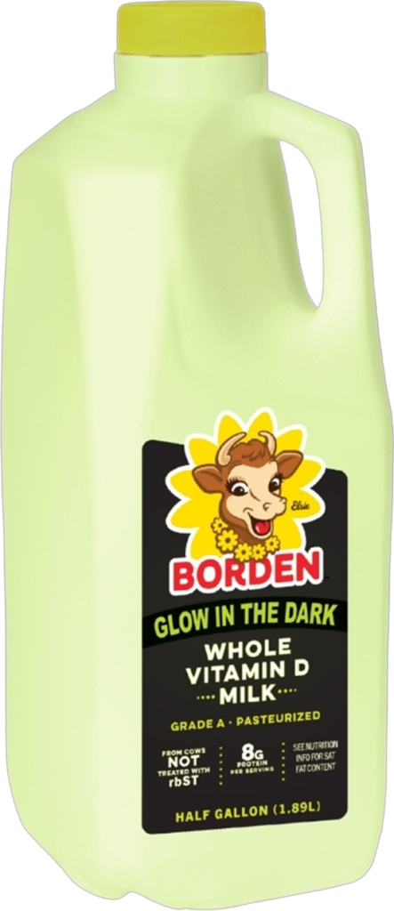 Glow-In-The-Dark Vitamin D Milk - Borden Dairy